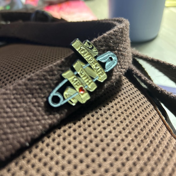 Maybe but Probably Not Demiromantic Pride Enamel Pin in Demiromanticl ...