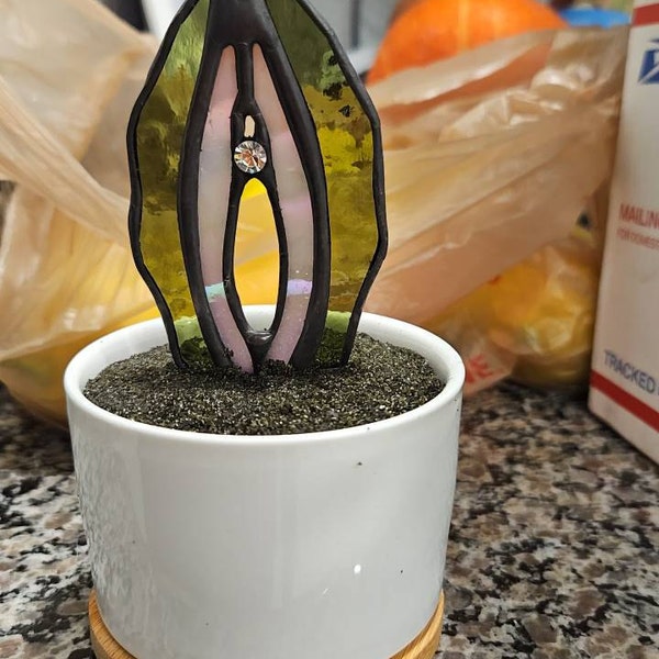 Up-cycled Church Glass Set of 6 christmas Light Bulb Stained Glass ...