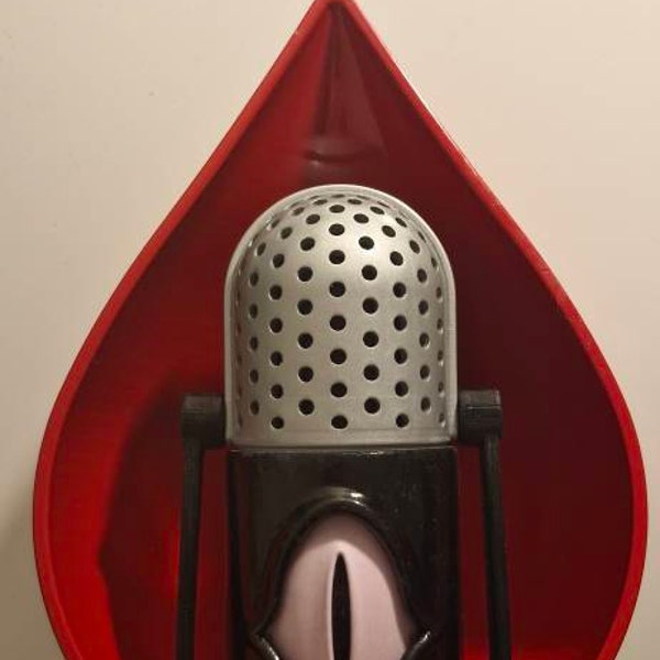 Alastor Microphone Cosplay Prop | Hazbin Hotel Radio Demon Microphone ...