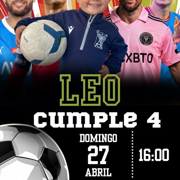 Springboks Rugby Birthday Invitation: Editable Party Invite (5x7 Inch ...