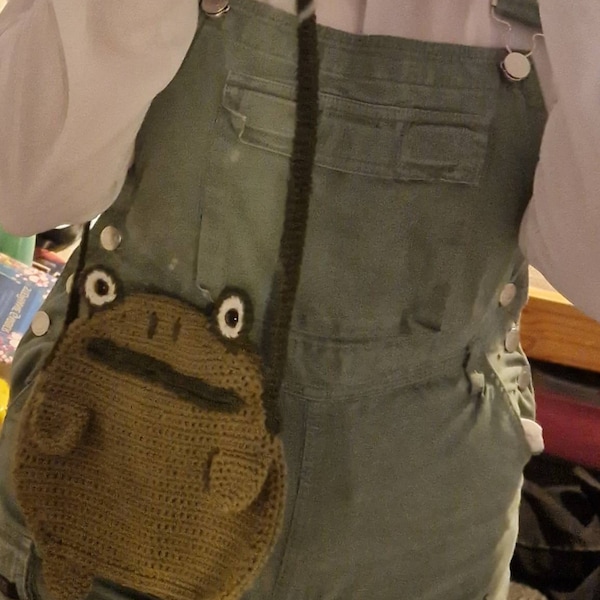 Crossbody Froggy Bag Crochet Pattern, Frog, Toad, Crochet Purse, Kawaii ...