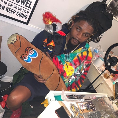 2.5 Ft Tall Hazey Kush Giant Plush Toy Pillow - Etsy