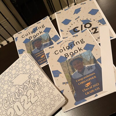 2024 Graduation Coloring Pages Bundle, 2024 Graduate Printable, 2024 ...