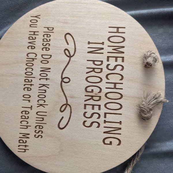 CUSTOMIZABLE Homeschool Distance Learning Front Porch Sign - Etsy
