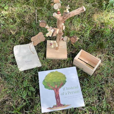 All Season Wooden Tree Educational Activity Set for Children Nature ...