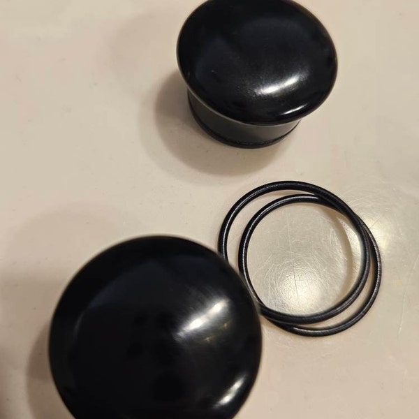 Single Flare Black Onyx Plugs | Black Plugs | Single Flare Plugs ...