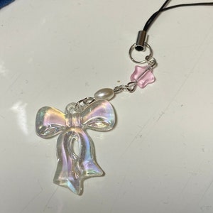 Cute Bow Phone Charms, Coquette Aesthetic Pastel Charms, Gift for Best ...