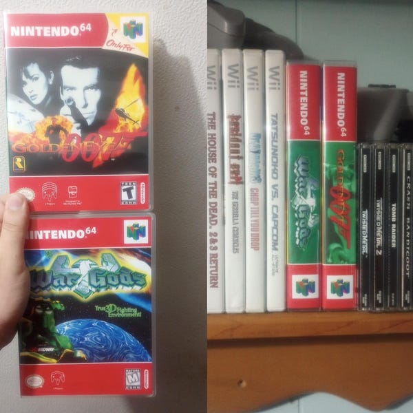 NINTENDO NES Custom Replacement Game Storage Case and Art, 100's of ...