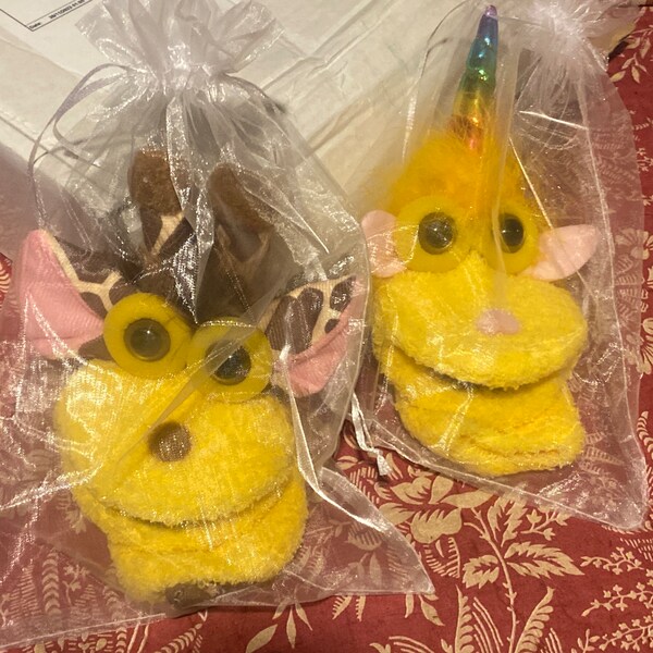 Funny Sock Puppet in Christmas Colors Gift for Young Children , Unique ...