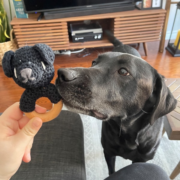 Crochet Labrador Retriever Stuffed Animal – Plush Toy, Handmade to ...