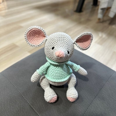Amigurumi Crochet Pattern Albert the Mouse ENGLISH ONLY - Etsy