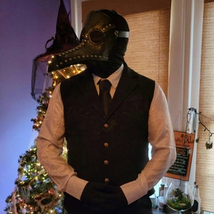 Black Leather Masquerade Domino Mask - Etsy