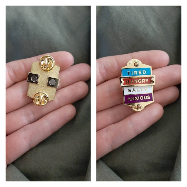 Mood Picker | Sliding Enamel Pin - Etsy