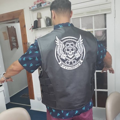 Embroidered Memory Patch 44 Inch, Personalized Iron on Memory Patch ...