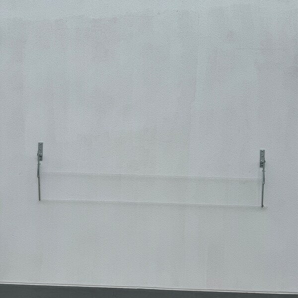 Folding Iron Wall Clothesline Brackets, Pair 20 Meters of Wire, 3 ...