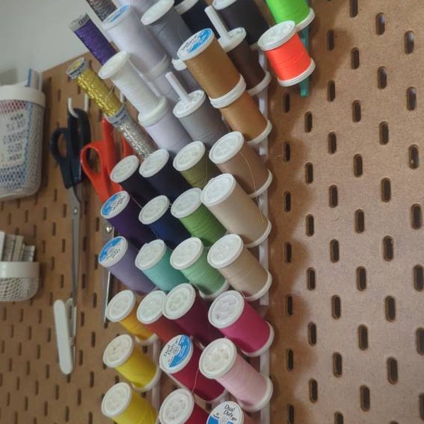 Thread Holder for IKEA Skådis Pegboard - Etsy