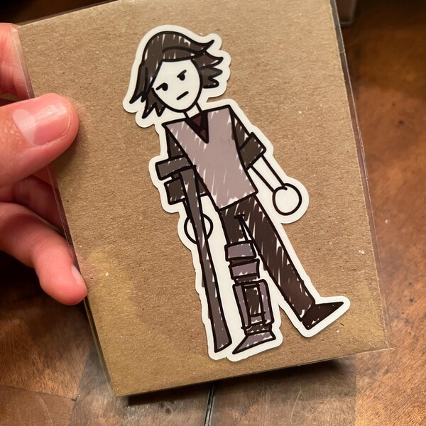 Viktor Scribble Sticker - Arcane - Etsy