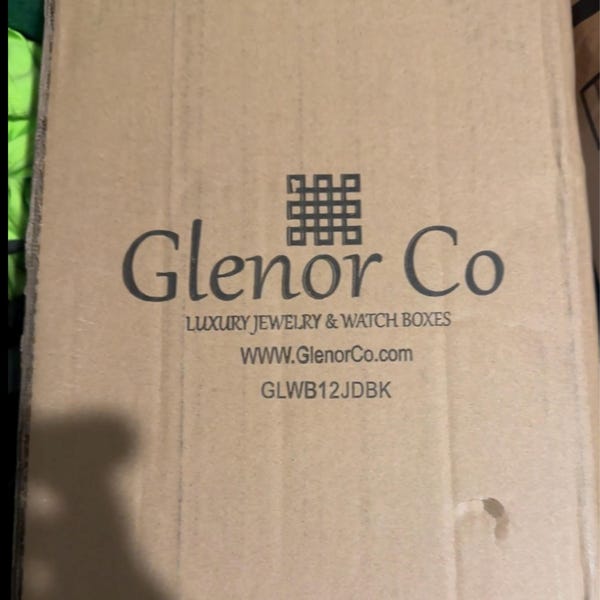 Personalized Watch Box for Men, 24 Slot, Monogrammed Watch Case, Mens ...