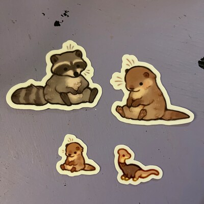 Croc Dog Sticker / Shiba Inu Sticker / Puppy Sticker / Animal Sticker ...