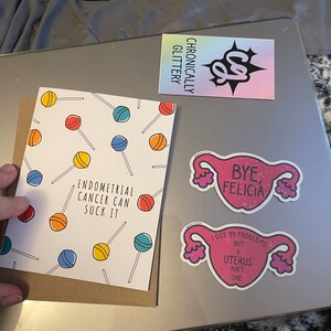 Evicted Uterus Sticker Hysterectomy Funny Gift Uterus - Etsy