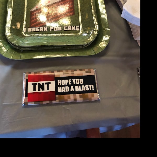 Set of 12 - TNT Hope You Had A Blast Personalized Candy Bar Wrappers ...