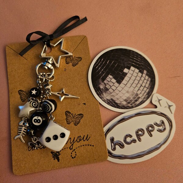 Handmade Cluttered Rockstar Gf Edgy Grunge Cyber Emo Y2k Star Girl Key ...