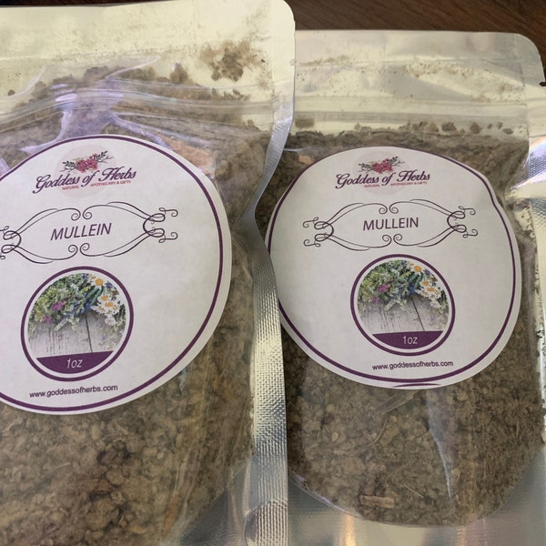 Mullein, 1 Oz Dry Mullein, Mullein Leaf, Dried Mullein, Mullein Tea ...