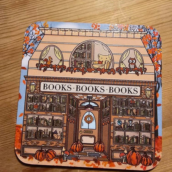 Halloween Bookmark - Haunted Mansion With Pumpkins, Ghosts, Bats, the ...