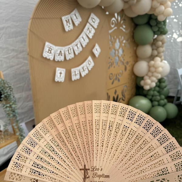 Bulk Mis Quince Años Fan Custom Birthday Favors Quinceañera Party ...