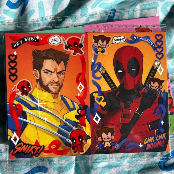 Gwen and Miles - Print - Etsy