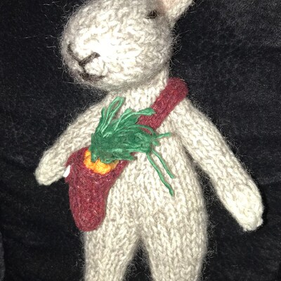 The Rabbit Knitting Pattern - Etsy