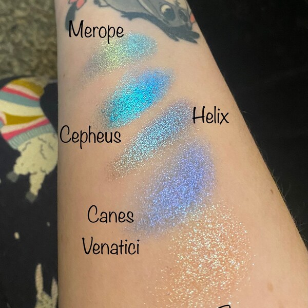 MULTICHROME Bundle Set of 5 Chameleon Sea Goddess Blue Seagreen ...