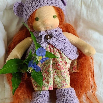 Waldorf Doll Making Tutorial 12 Inch Doll PDF Patter Step by Step ...