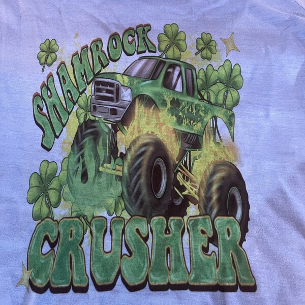 Shamrock Crusher Png Sublimation Design Download, St. Patricks Day Png ...