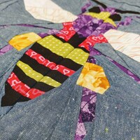 Honey Bee Quilt Paper Piecing Pattern - Etsy Canada