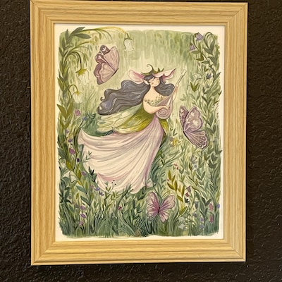 Rainy Day in the Library Illustration Art Print - Etsy