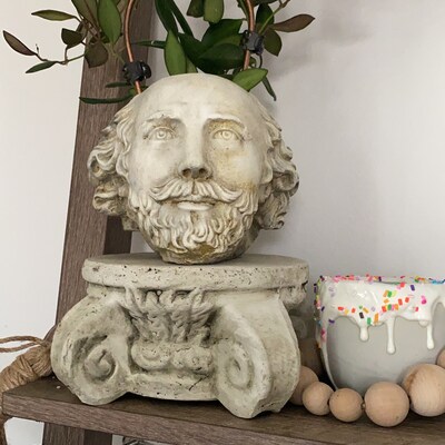 Shakespeare Pot Head - Etsy