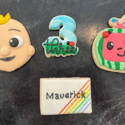 Set of Numbers Script 1-9 Cookie Cutter 2, 3, 4, 5, 6, 7, 8 - Etsy