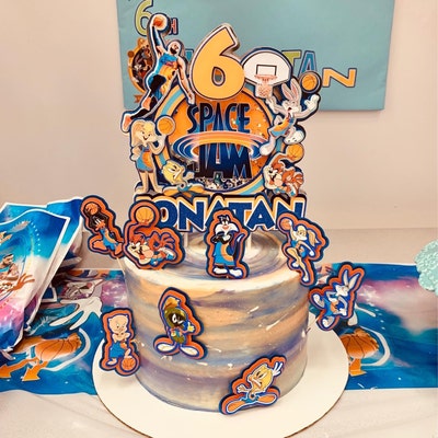 Space Jam: New Legacy Cupcake Topper. Space Jam Party Decorations ...