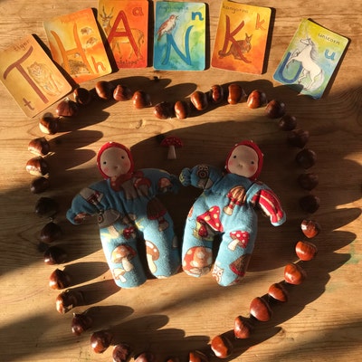 MADE TO ORDER Tiny Mini Magic Baby Waldorf Cuddle Doll, Waldorf Doll ...