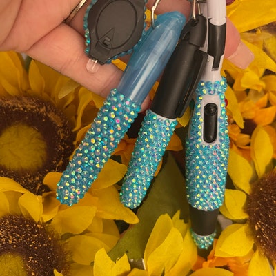 Bling Chapstick Cap Keychain - Etsy