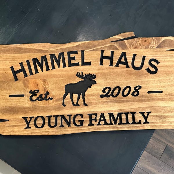 Custom Rustic Cottage Sign Custom Engraved Lakehouse Sign Outdoor ...
