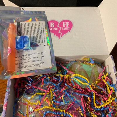 North Sea Slime, Inspired by North Sea Tok Trend, Coated Clear Slime ...