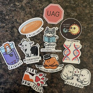 Make Your Own: STEM Sticker Pack Science Medical - Etsy