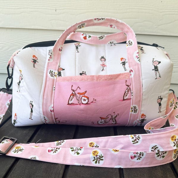 Easy Duffle Bag - Digital Sewing Pattern (PDF), Video Tutorial Included ...