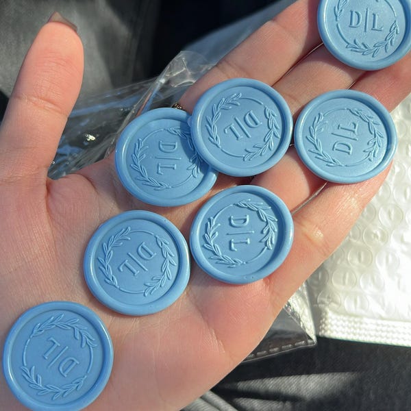 Custom Wax Seals, Handmade Wax Seal Sticker, 20 Logo Collection, Wax ...