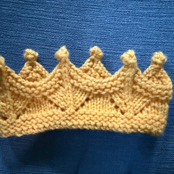 Knit Crown Pattern - Etsy