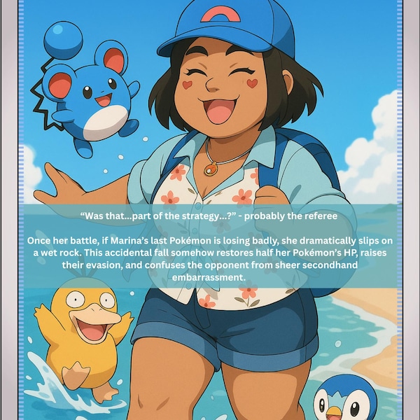 Custom Pokemon Card With Canva Frame Template , Craft Your Adventure ...