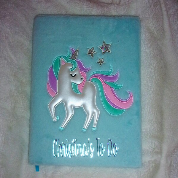 Llama Fluffy Notebook, Personalised Plush Novelty Note Book, A5 Journal ...