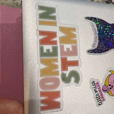 Women in Law Clear Sticker - Etsy
